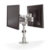 9163-FM – OVERSIZE DUAL MONITOR POLE MOUNT