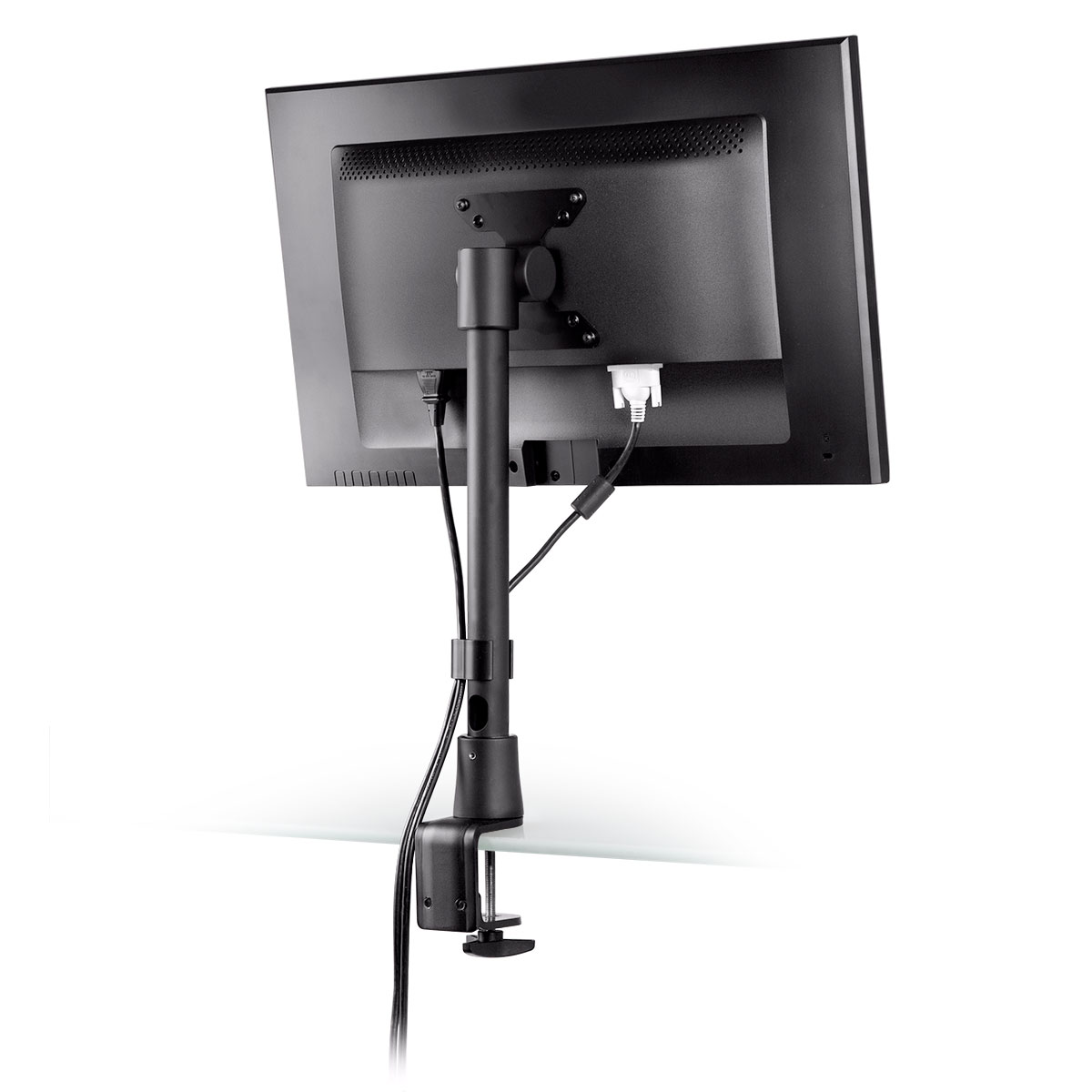 9232-DC – MONITOR POLE MOUNT WITH DESK CLAMP