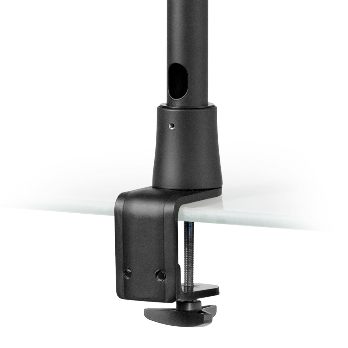 9232-DC – MONITOR POLE MOUNT WITH DESK CLAMP
