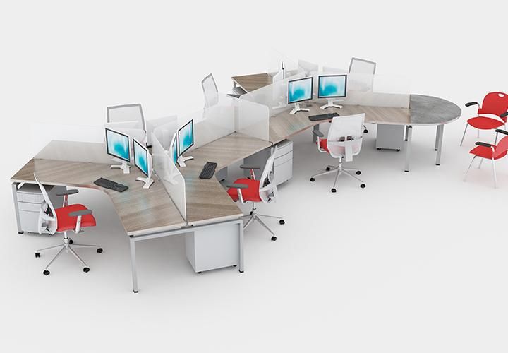 Modular Control Room Workstations | Bench Desk System | TX