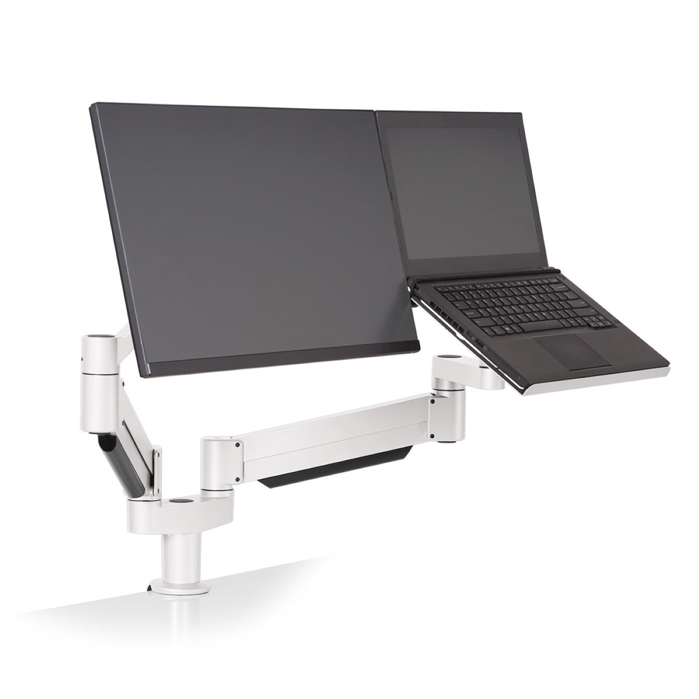 Monitor & Laptop Arm Combo | Laptop Monitor Mount | ErgonomicHome.com ...