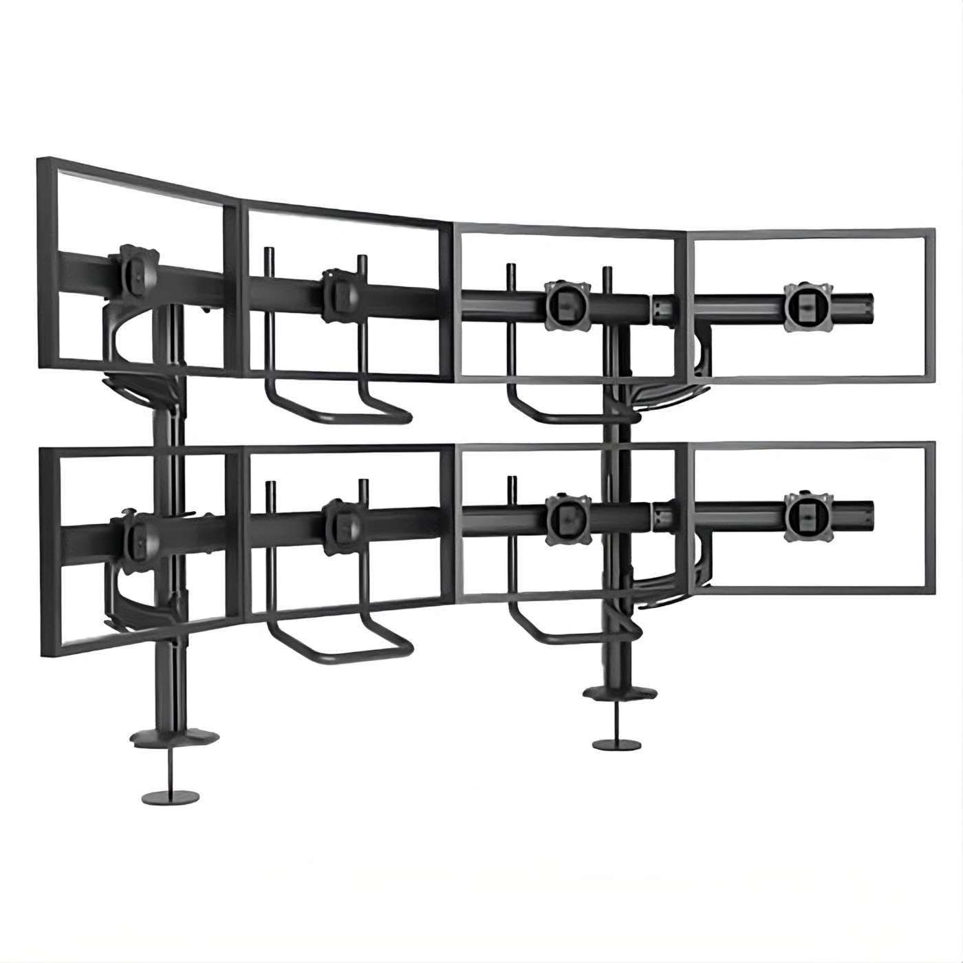 Multiple Monitor Stand | 8 Monitor Mount | ErgonomicHome.com