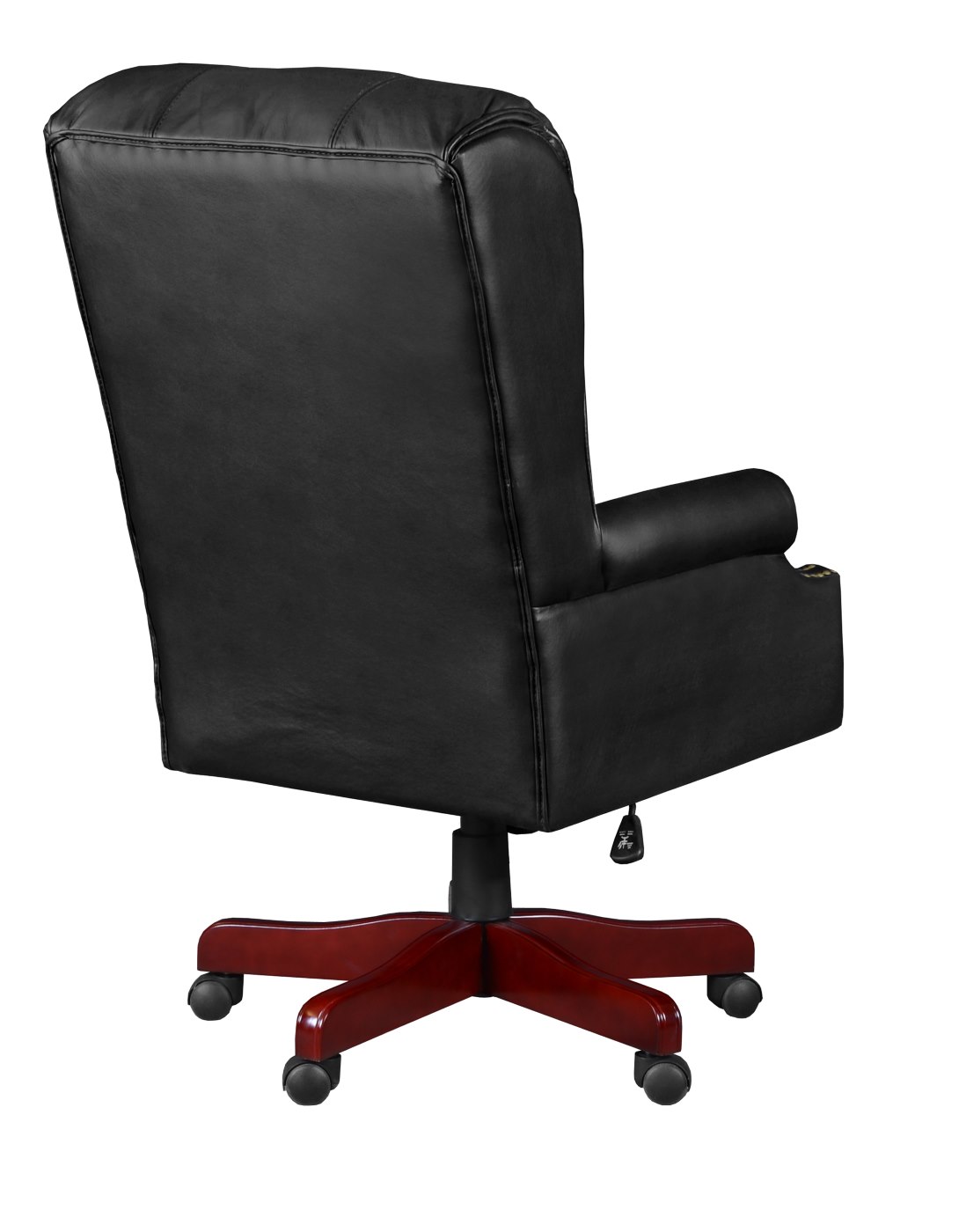 9099lbk | Traditional Plush Leather Executive Swivel Judges Chair ...