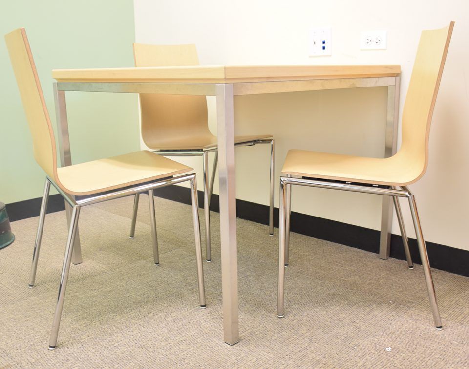 Stackable Wood Chairs with Lumbar Support for Modern Spaces | Sensi ...