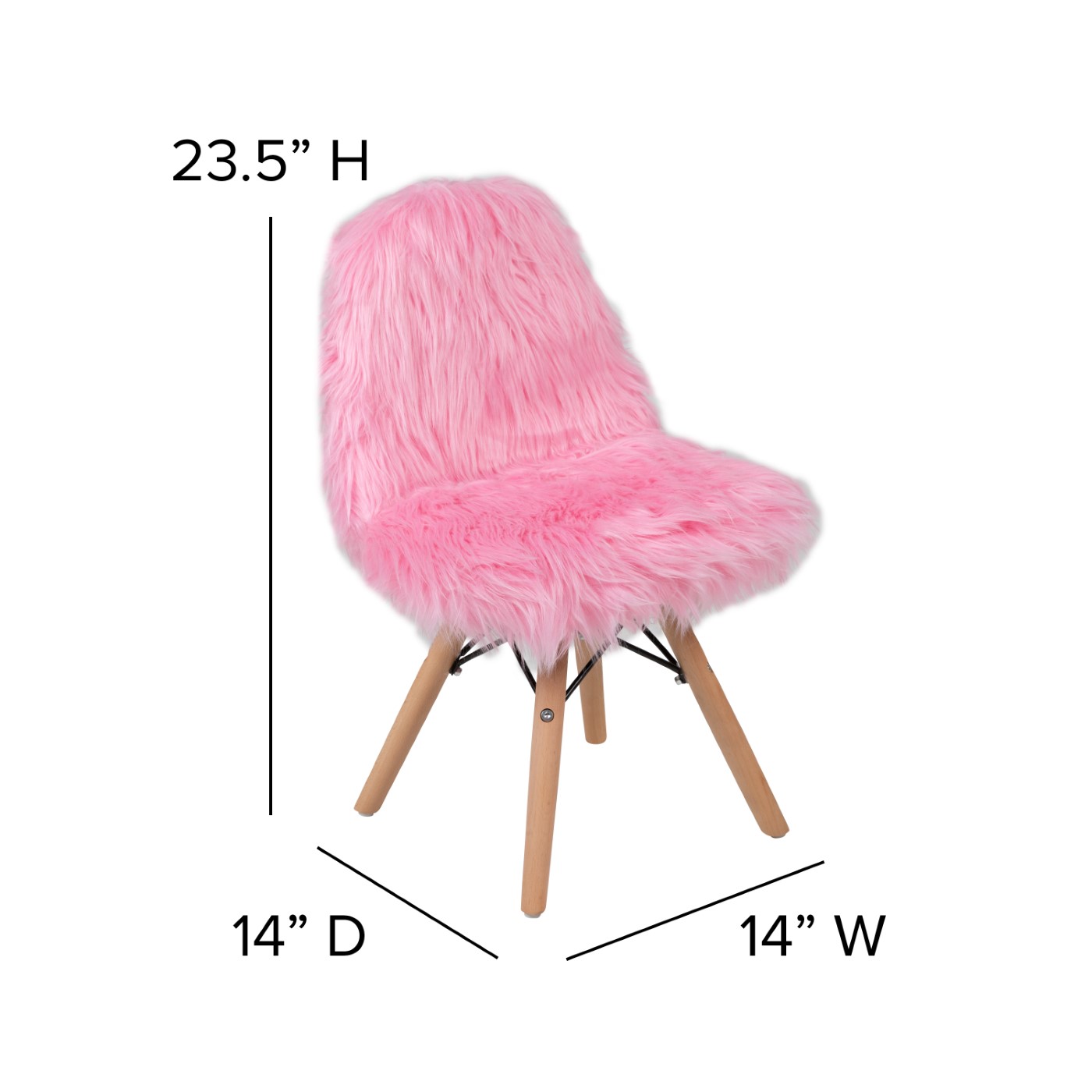 Shaggy accent chair store