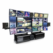 Video Wall | TV Wall Mount | TBC TracWall | ErgonomicHome.com: NY, TX ...
