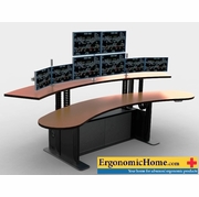 Control Room Desk | Sit Stand Desk | GSA Contract | Ergonomic Home ...