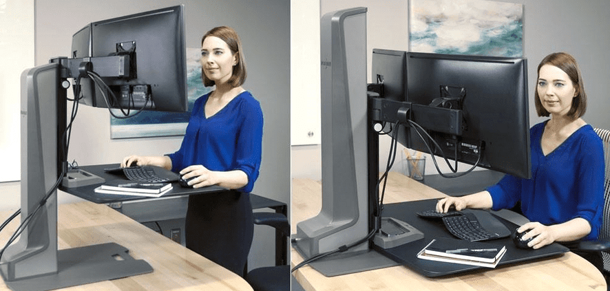 Dual Monitor Standing Desk