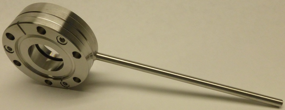 2.75" CF40 Double Knife Edge Ultra High Vacuum Conflat Flange Viewports