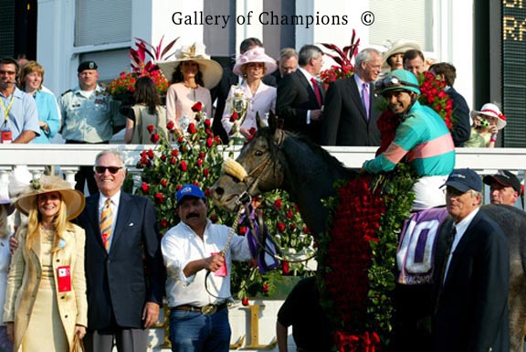 2005 Kentucky Derby Winner Giacomo - Winners Circle