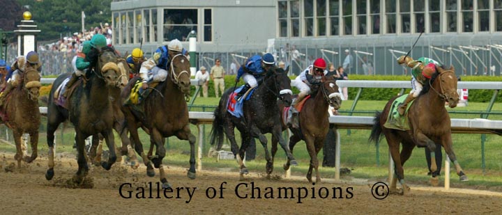 2005 Longshot Kentucky Derby Winner Giacomo - Panoramic