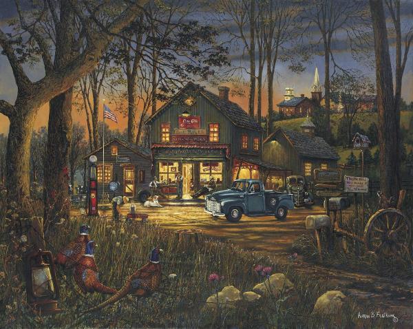 Aaron B. Faulkner - Six O'Clock News - Three Sizes Available