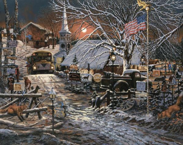 Aaron Faulkner - Snowfire Park - Three Sizes Available