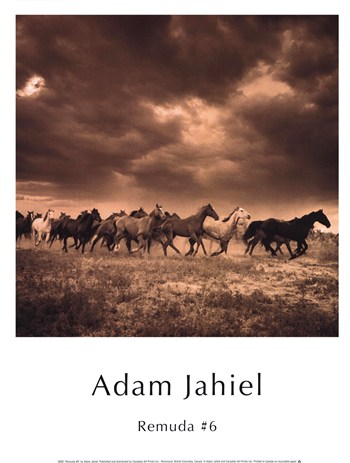 Adam Jahiel - Remuda #6 - Horse Print UNAVAILABLE