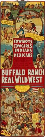 Anonymous - Cowboys, Cowgirls, Indians - Vintage Western Advertisement