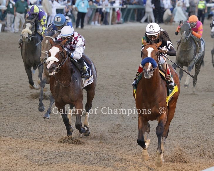 Authentic Wins 2020 Kentucky Derby - Head On