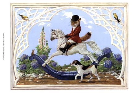 Dot Bunn - Tally Ho - Fox Hunt Print