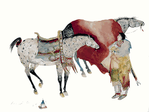 Carol Grigg Art Prints of Horses (and more)
