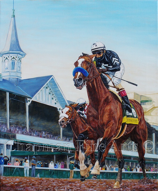 Tom Chapman - Authentic Winning The 2020 Kentucky Derby
