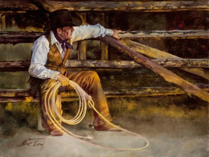 Chris Owen – Restin’ - Limited Edition Western Art