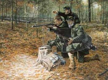 Dale Gallon - A Good Shot - Civil War Print