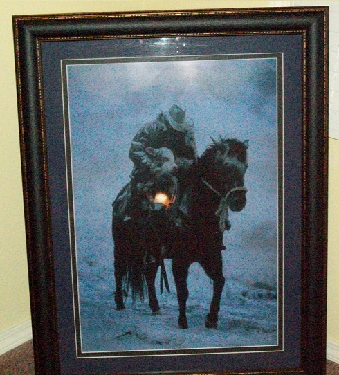 David Stoecklein - Winter Save - Framed & Matted
