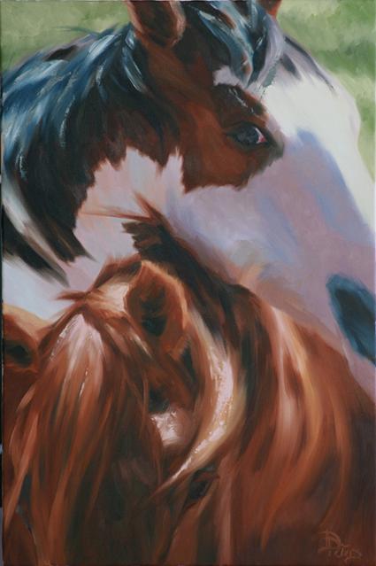 Deborah Peters - Kindred Spirits - Oil Painting