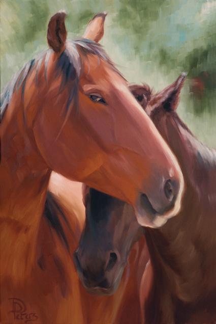 Deborah Peters - Sunday Sun - Oil Painting