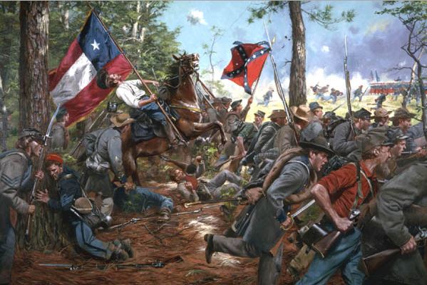 Don Troiani - 5th Texas - 1862 Second Manassas - Historical Print