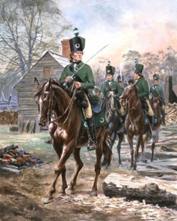 Don Troiani - The Queen's Rangers Hussars - 1781