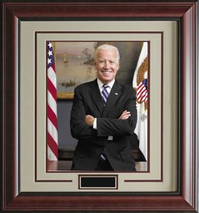 Framed and Matted Portraits of United States Presidents