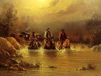 G. Harvey - Early Riders - Limited Edition Print