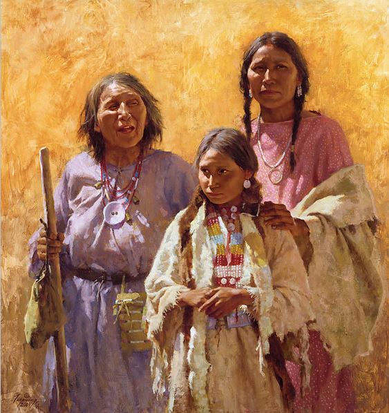 Howard Terpning - Three Generations - Limited Edition