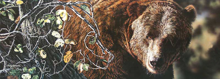 Judy Larson - The Family Tree - Bear Print