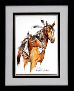 Lynn Bean Horse and Native American Art