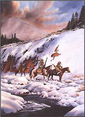 Mark Silversmith - Navajo Mountain - Signed & Numbered Print