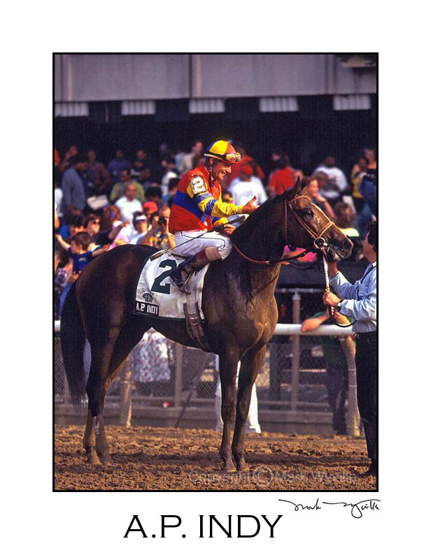 Mark Wyville - AP Indy, Post Race Picture