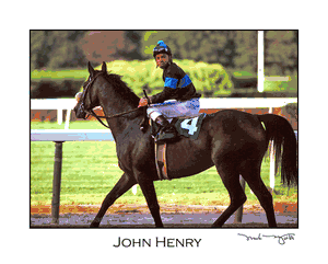 John Henry Pictures - Art Prints of the Race Horse John Henry