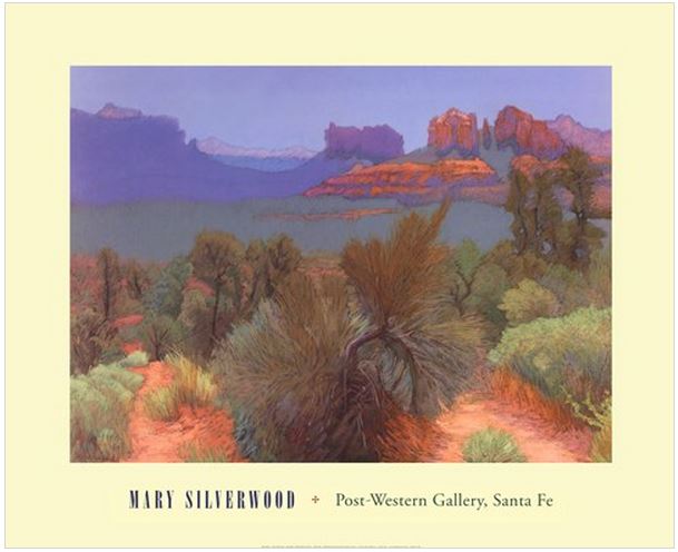 Mary Silverwood - High Desert - Southwestern Landscape Print