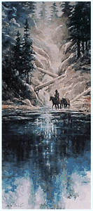 Milton Lewis Art Prints of Horses and Western Scenes