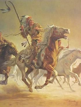 Mort Kunstler - Brave Warrior - Limited Edition Native American Print