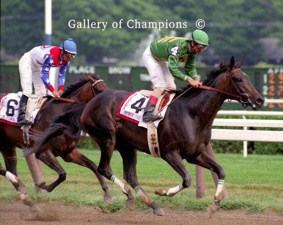 Run Up The Colors 1997 Alabama Stakes -- Saratoga Race Course