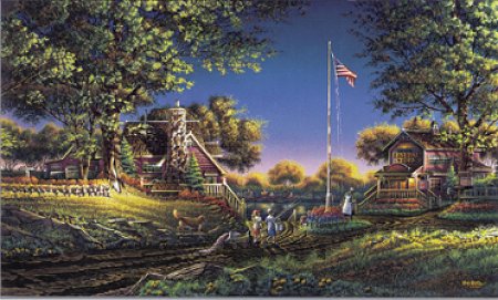 Terry Redlin - Good Morning, America - Signed & Numbered Print