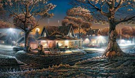 Terry Redlin - His First Date - Limited Edition Print