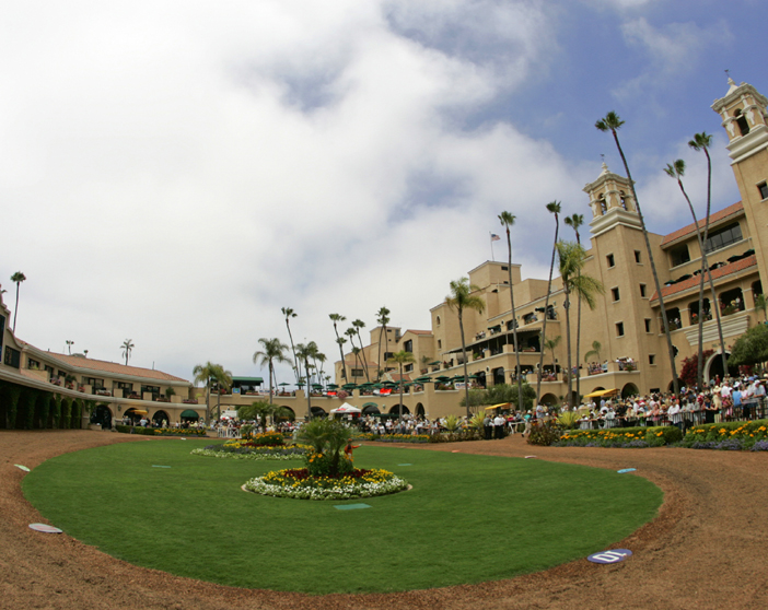 The Del Mar Paddock - Del Mar Racecourse