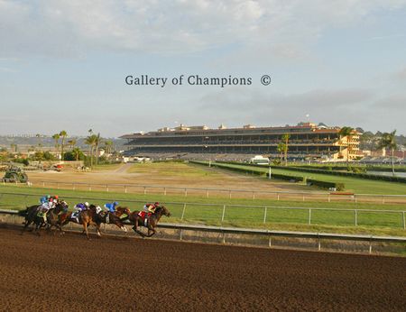 The Del Mar Racecourse Grandstand - Del Mar Racecourse