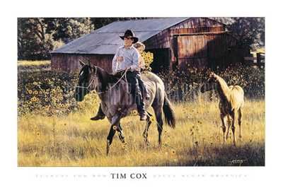 Tim Cox - Flowers For Mom - Limited Edition Print