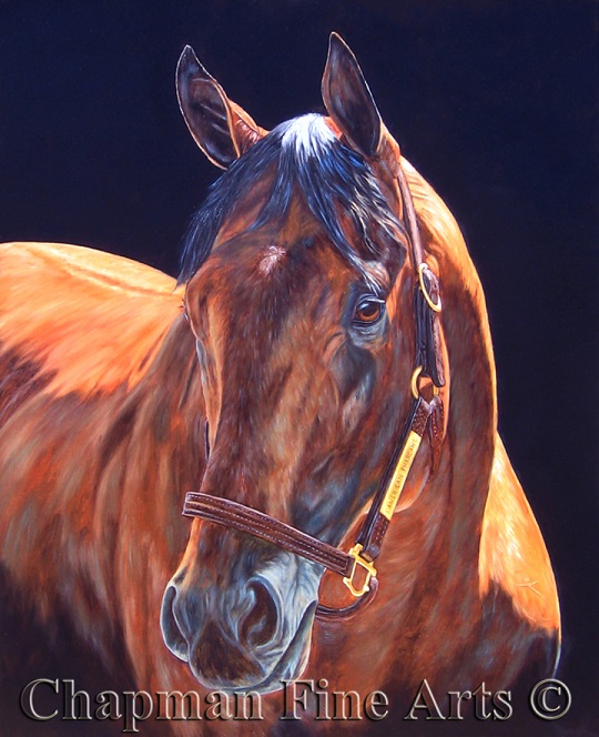 Tom Chapman - American Pharoah - Limited Edition Canvas Giclee