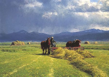 Tucker Smith - Buck Rake - Horse Print