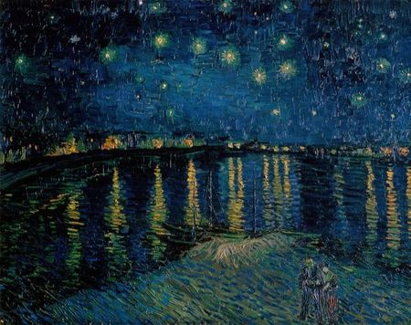 Vincent Van Gogh - Starlight Over the Rhone - Large Sizes Available